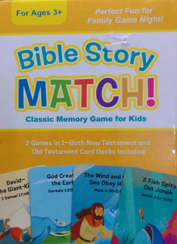 Bible Story Match – Classic Memory Game for Kids – Victoria Tandoh
